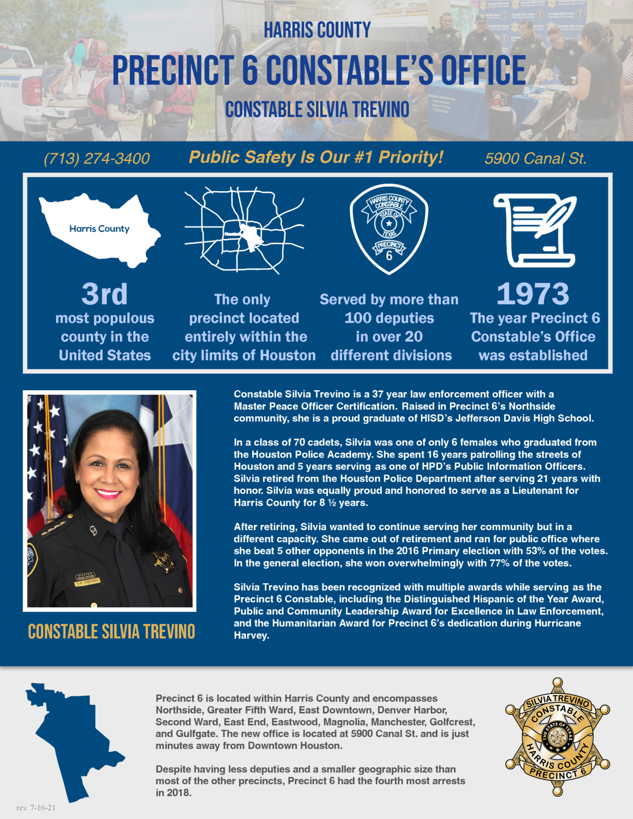 About Precinct 6 - Harris County Precinct 6