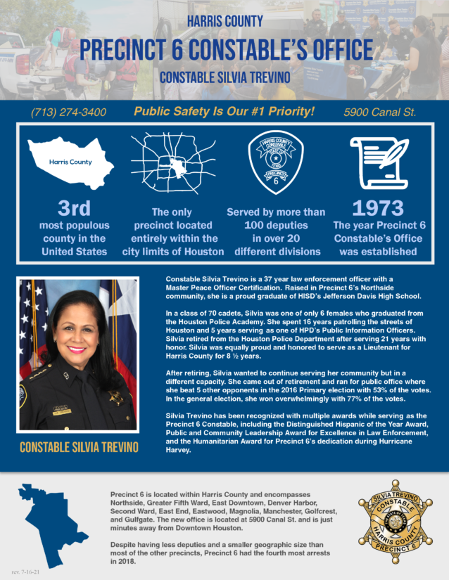 About Precinct 6 - Harris County Precinct 6