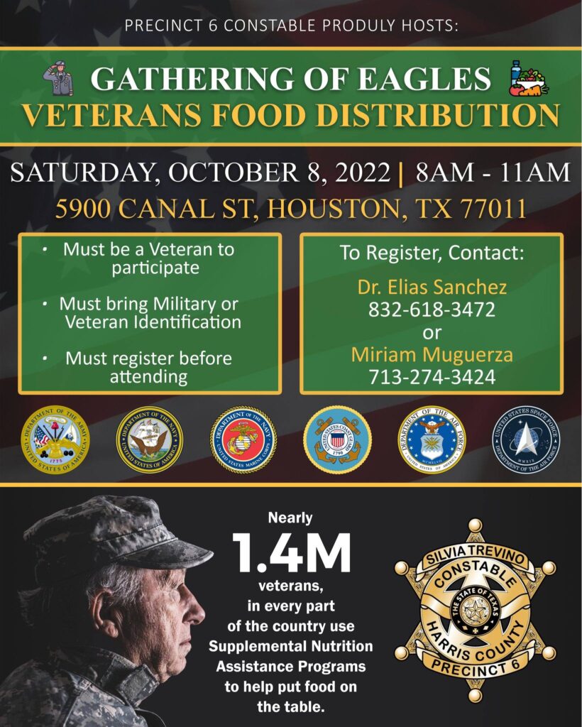 Veterans Food Distribution - Harris County Precinct 6