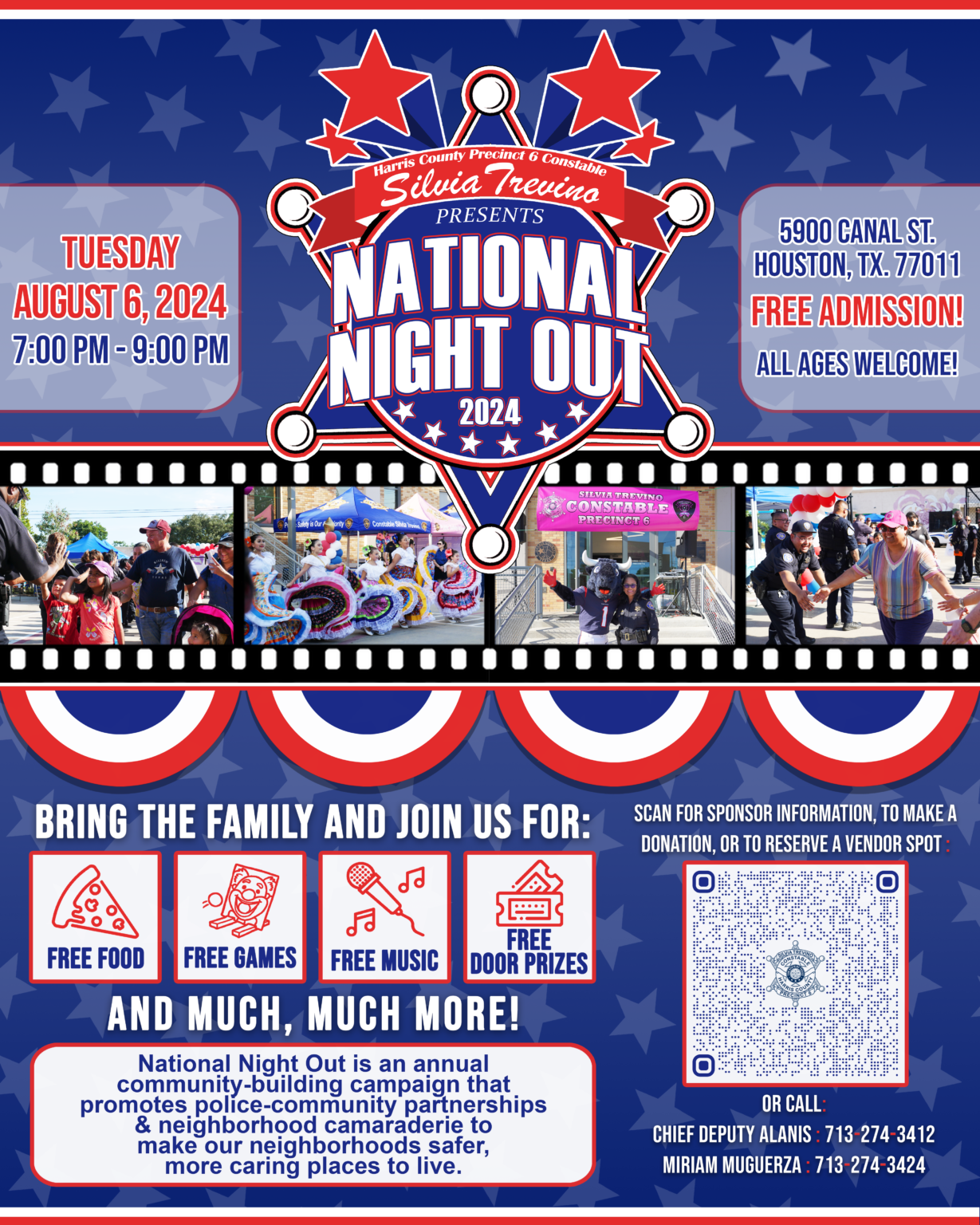 National Night Out 2024! - Harris County Precinct 6